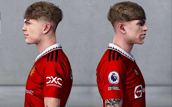 PES-FILES.RU on Twitter: "PES 2021 Alejandro Garnacho Face & Tattoo by PD Facemaker https://pes ...