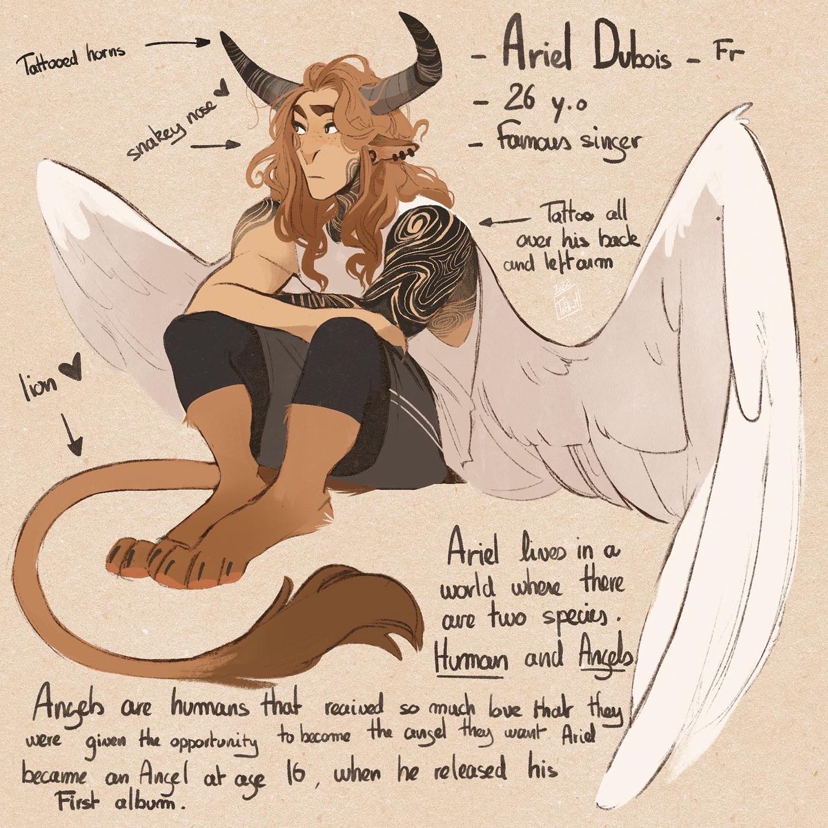 DHD on Twitter: "RT @Toth__M: Let me introduce you Ariel :> (he is a character that I play in a ...