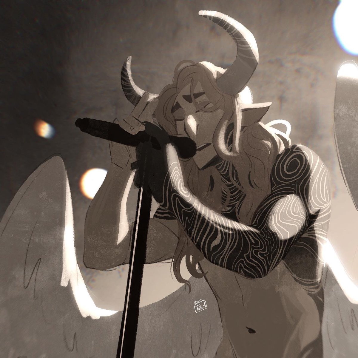 DHD on Twitter: "RT @Toth__M: Let me introduce you Ariel :> (he is a character that I play in a ...