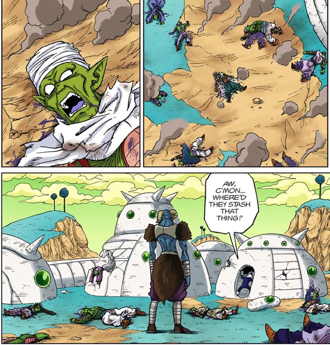 Moro Massacres An Entire Namekian Vi.. | Dragon Ball Manga Panels さんの ...