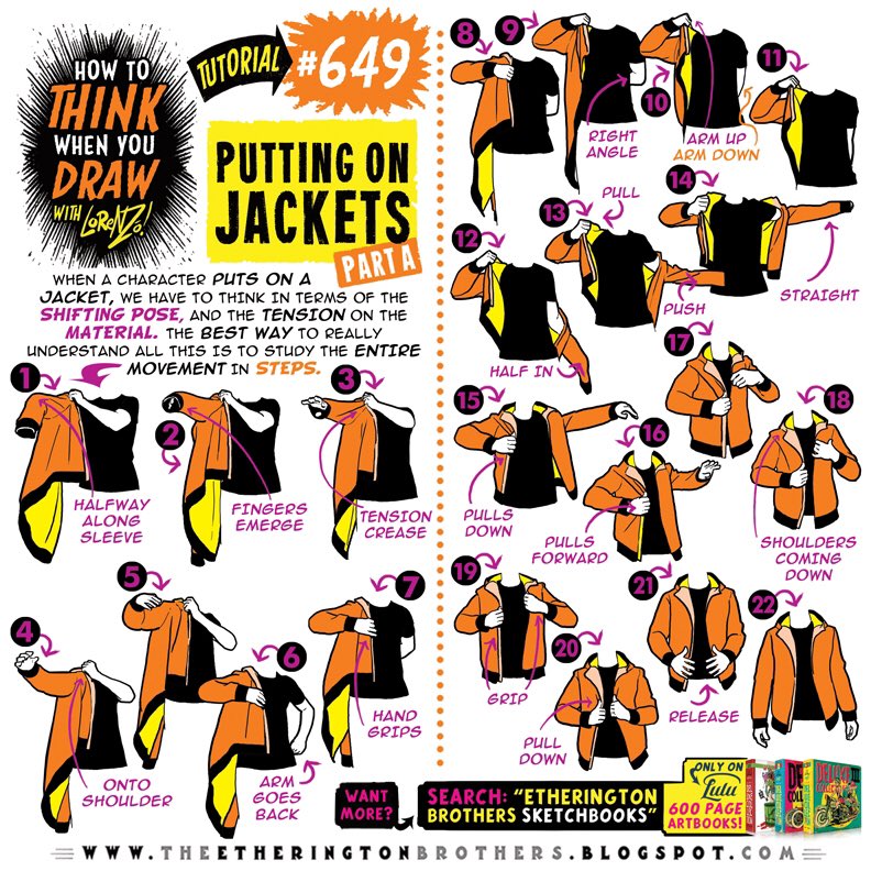 Etheringtonbrothers On Twitter Putting On Jackets Pt 1 From The Howtothinkwhenyoudraw