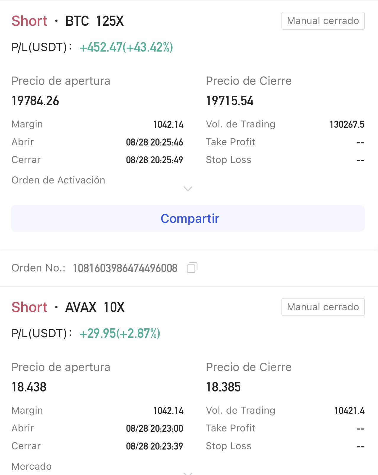 Lady Market 🤑 - Scalper Trader from 🇦🇷 on Twitter: "Tuki x 2 #BTC y #AVAX https://t.co ...