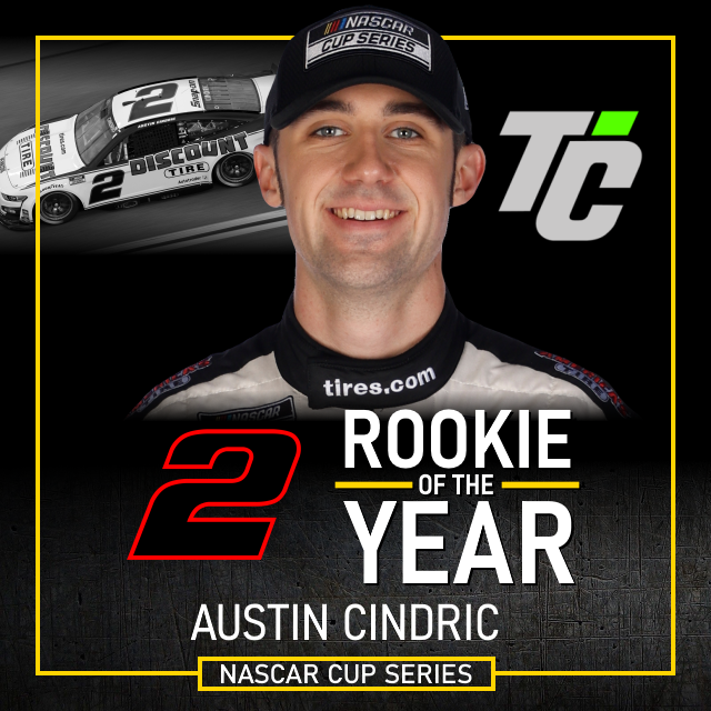 Austin Cindric clinched the 2022 NASCAR Cup Series Rookie of the Year ...