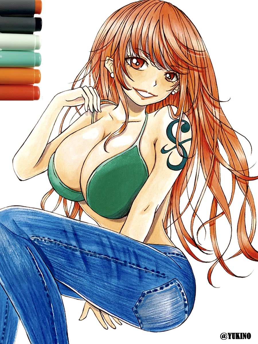 YUKINO on Twitter: "-ナミ- #ONEPIECE #ワンピース #コピック https://t.co/R6PdvwS5Sm" / Twitter