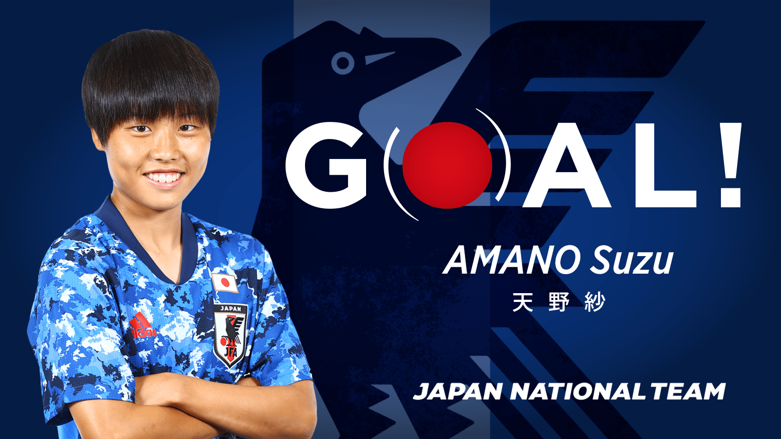 JFAなでしこサッカー on Twitter: "⚽️GOAL⚽️ 後半2分 15 #天野紗 🏆FIFA U-20女子 #ワールドカップ 決勝 🇯🇵#U20日本女子代表 1-3 U-20 ...