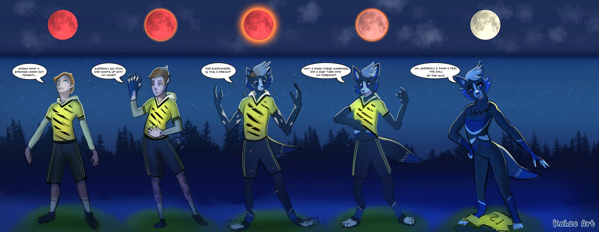 Kahze @furrymigration on Twitter: "This is a TF commission for @Phantom_Woof #furryart #furry # ...