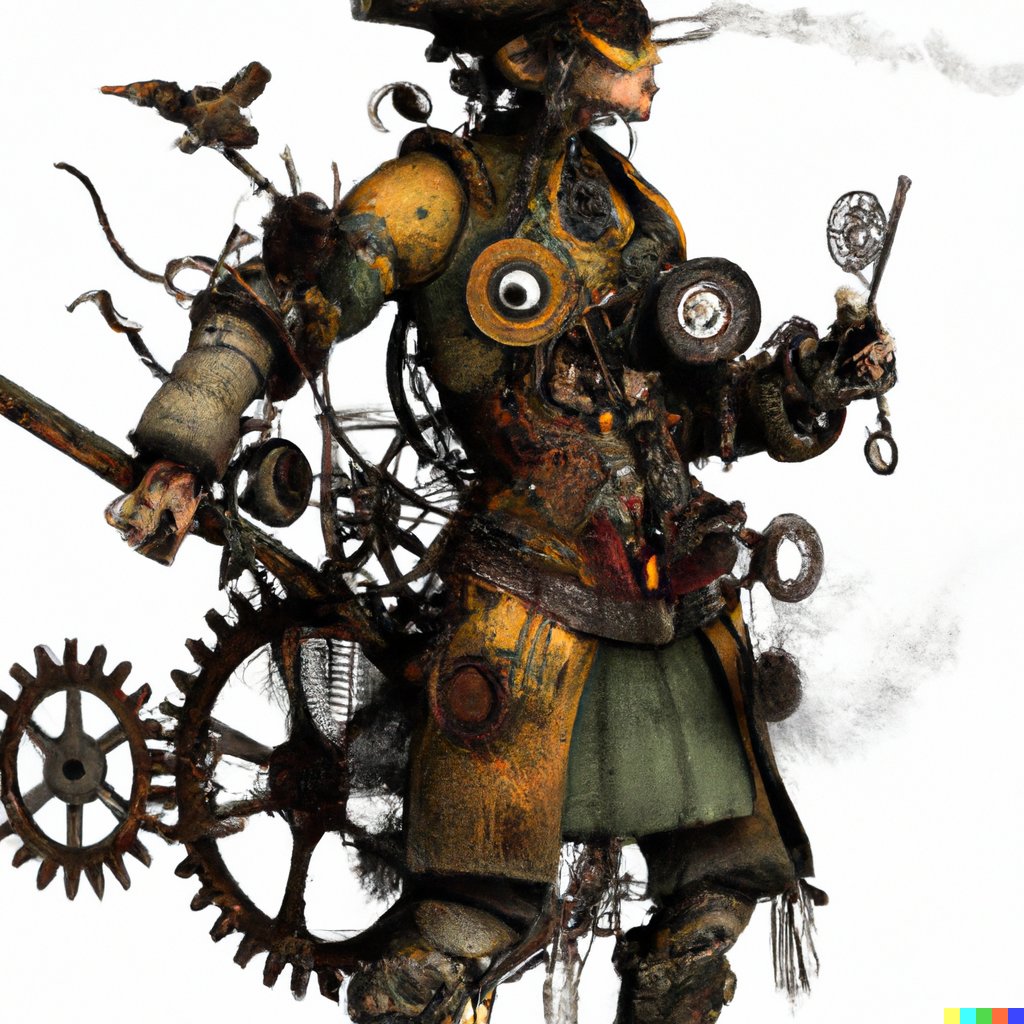 Elad Gil on Twitter: ""Steampunk rendering of Wuxia" from DALL-E https://t.co/VVqiYIMYgx" / Twitter