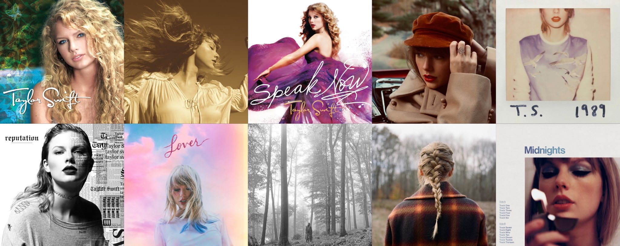 Taylor Swift Album Covers Taylor Swift Album Covers