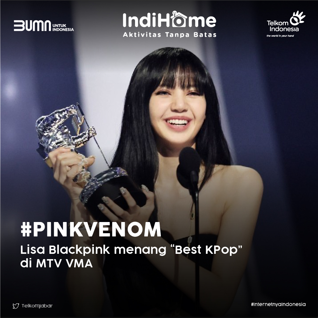 Telkom Regional 3 Jabar on Twitter: "Siapa yang gak tau Lisa sih? Member Blackpink ini berhasil ...