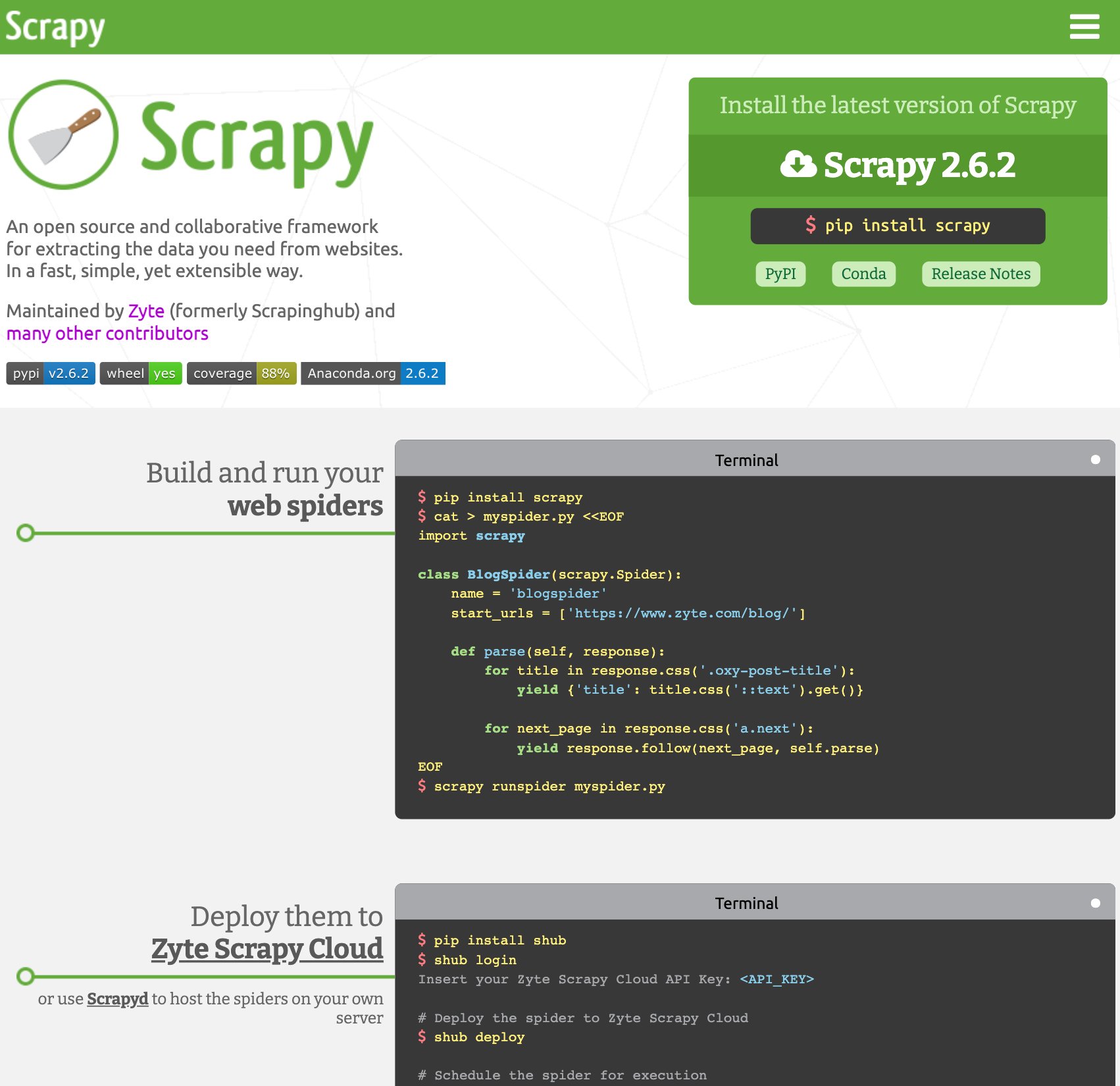 Nikki Siapno on Twitter: "1. Web scraper with Scrapy 💡 This project is a personal favorite of ...
