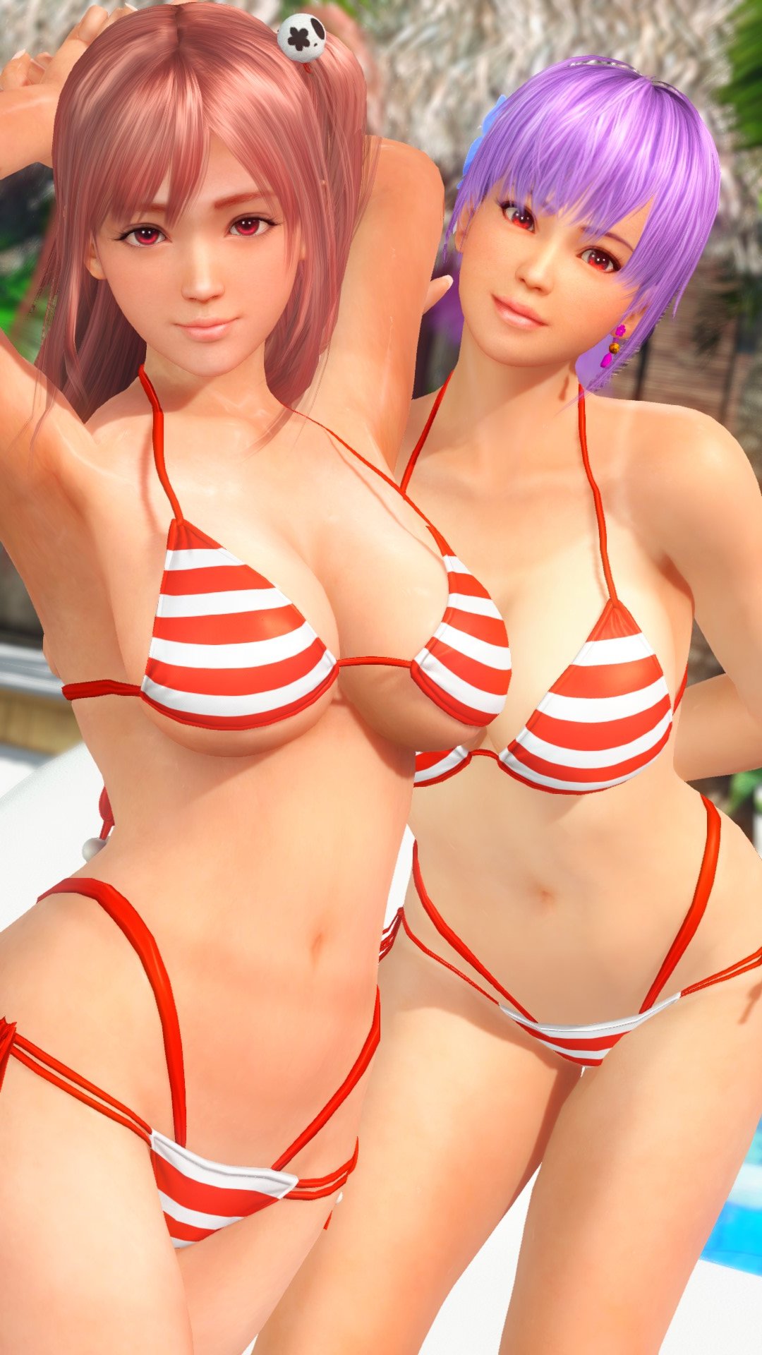 ねこのくつした@DOAXVV on Twitter: "ラスボスの娘たち。 #DOAXVV https://t.co/7obKEx3xJp" / Twitter