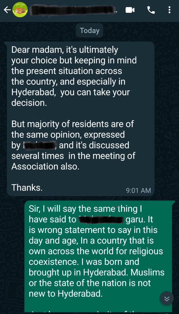 Aditya Mohapatra on Twitter: "AOA/RWA have always been brimming hotbeds of exclusivity. The ...