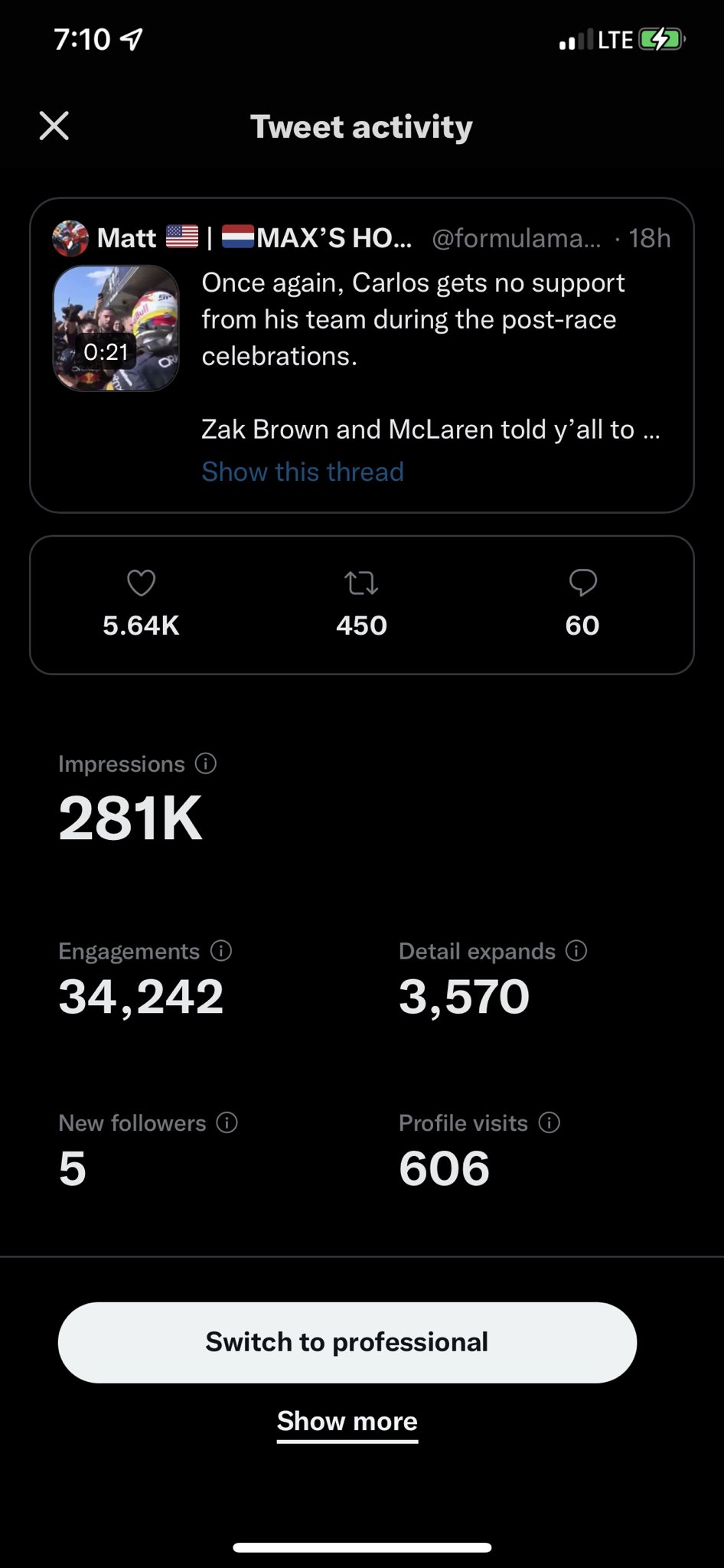 Matt 🇺🇸 | 🇳🇱MAX’S HOME GP!!!🇳🇱 on Twitter: "Y’all I’m shook- https://t.co/2NNqJgB2rV" / Twitter