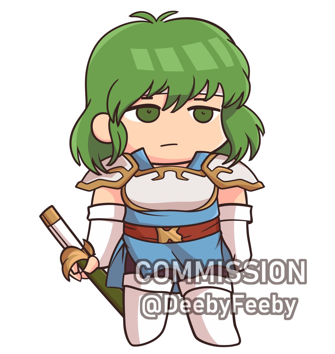 「Misha chibi commission for 」|Phoebeのイラスト