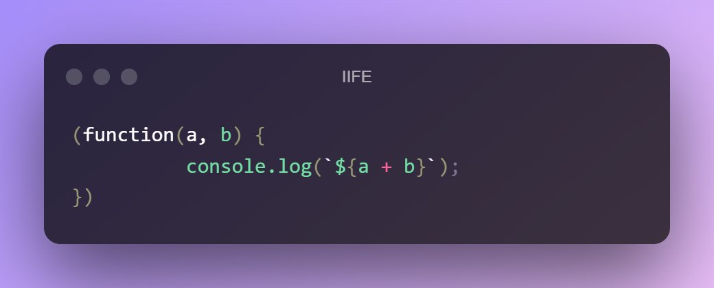 📢 IIFE: Immediately Invoked Function Expression ⛔ JavaScript developer, you can't miss this ...