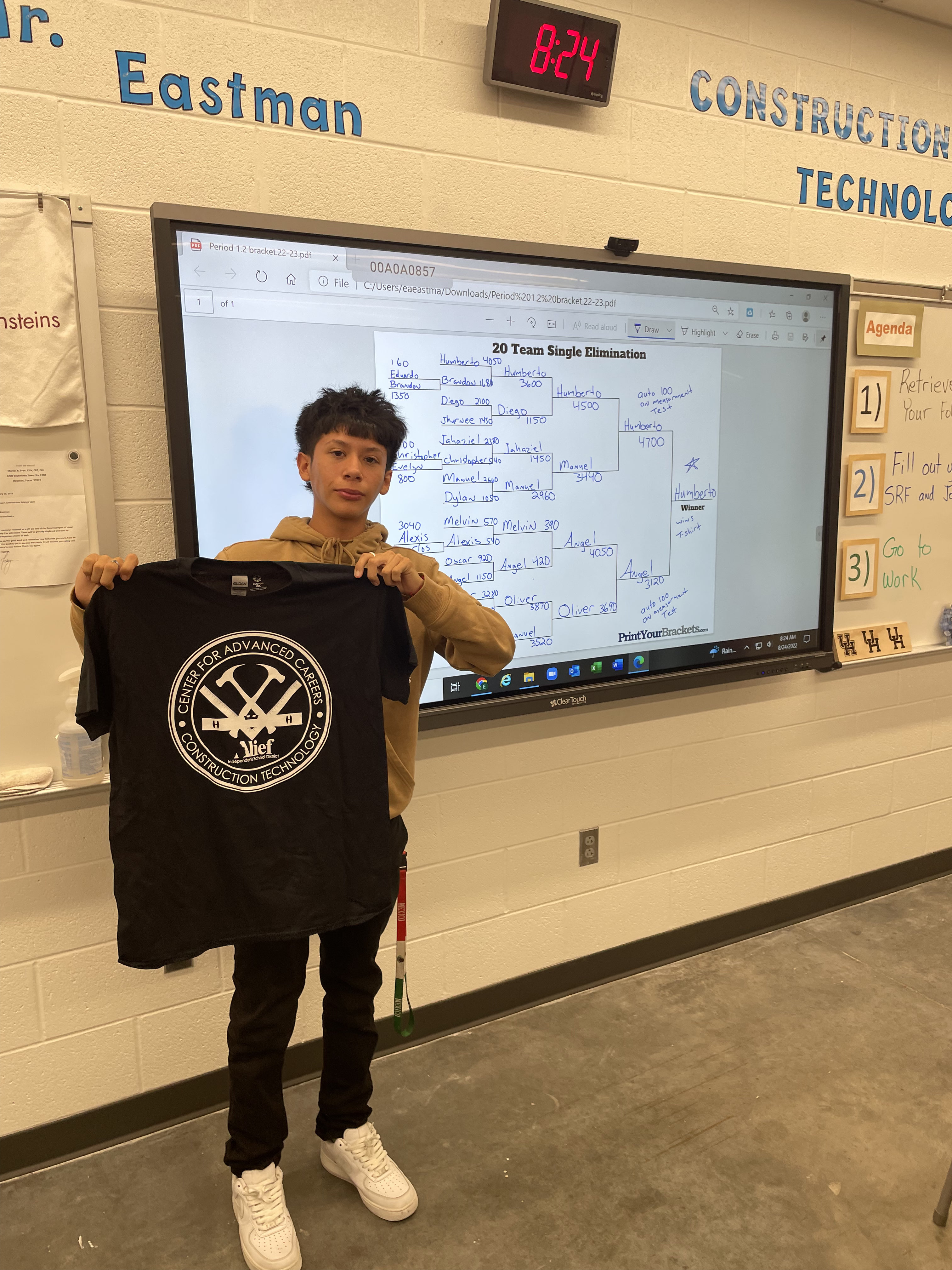 Alief Center for Advanced Careers on Twitter: "The 2nd Annual Ruler game bracket competition ...