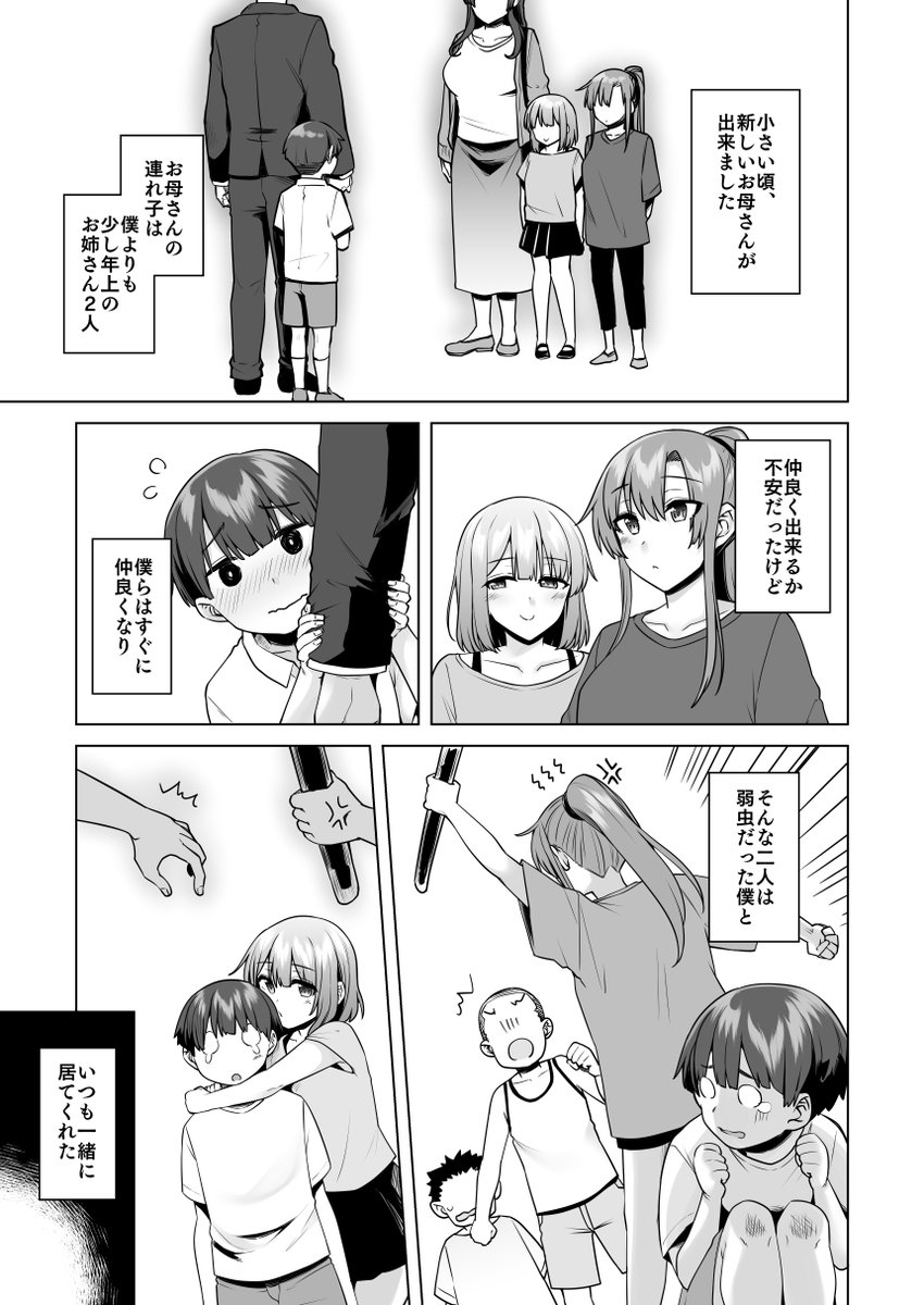 「お姉ちゃんの着替えを覗いてしまってその1 」綾枷ちよこの漫画