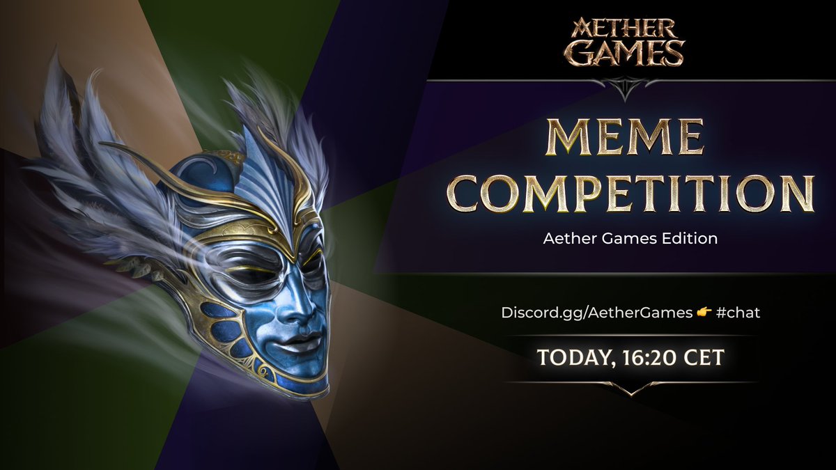 Aether Games Inc on Twitter: "🐲Meme Competition!🐲 ⁉️Lets raise the spirits of Mondays! 📝Rules ...