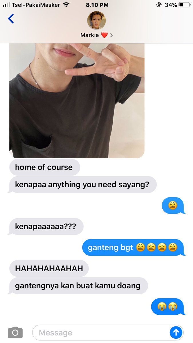 velin on Twitter: "gambaran kl mark lee jadi pacarku 😩"