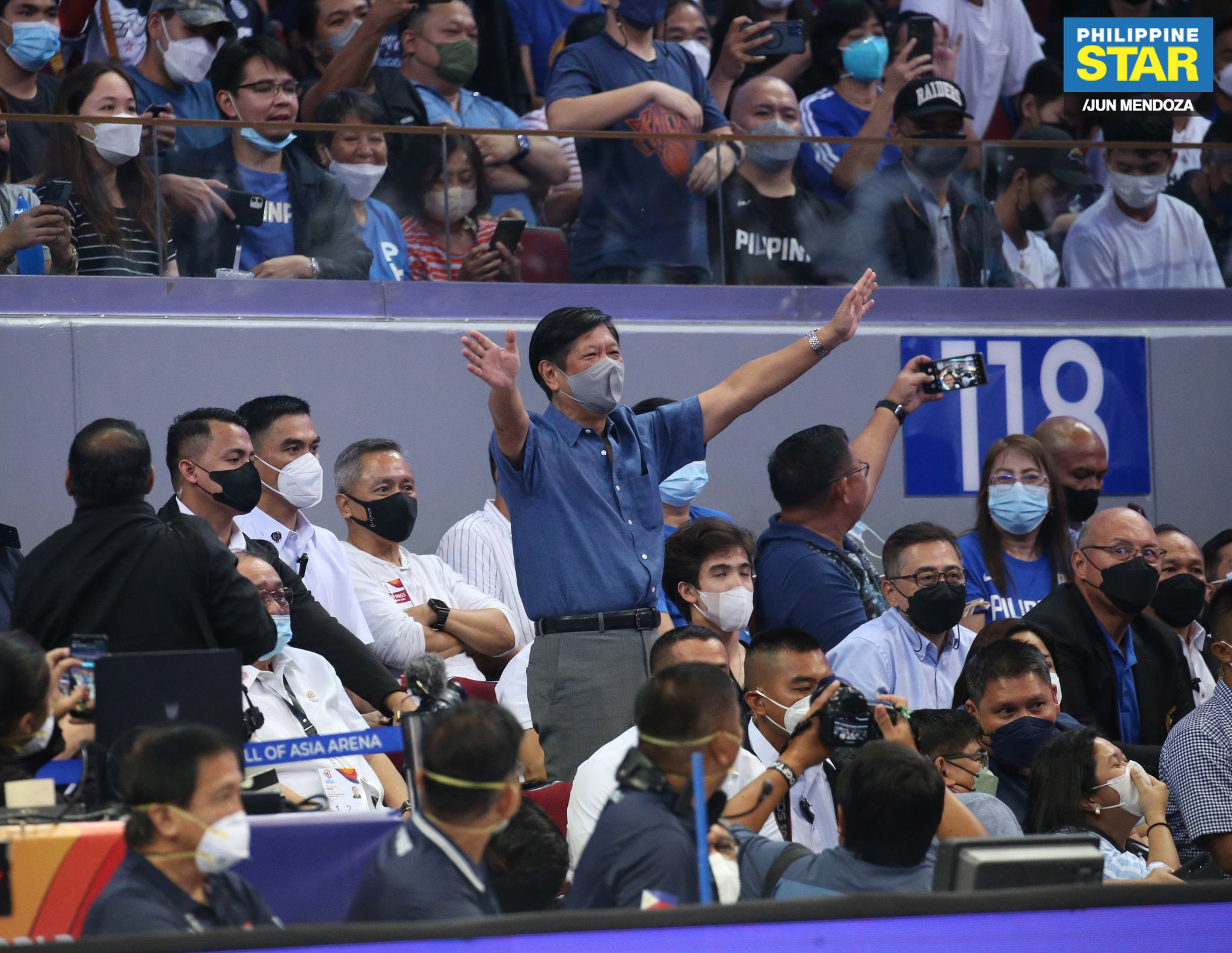 The Philippine Star on Twitter: "President Ferdinand "Bongbong" Marcos Jr. watched the FIBA ...