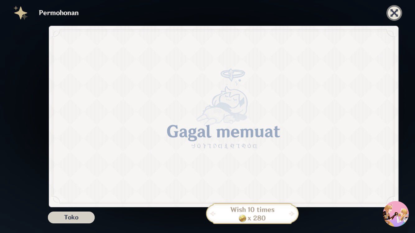 OPEN DM 📩 PAMER GACHA 📌 on Twitter: "Babu! Tadi pas mau gacha ngebug jadi gini 😀 https://t.co ...