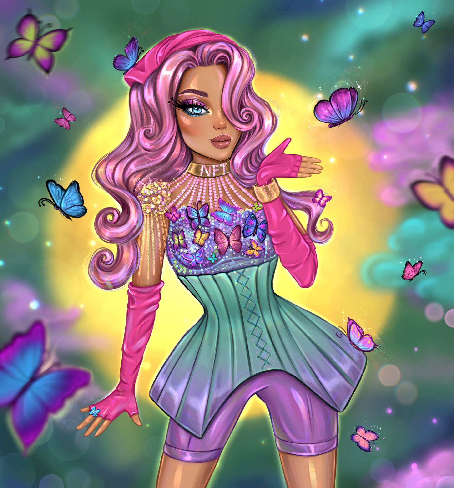 Mersenaria 💖 on Twitter: "@Uzzi_fx Butterfly garden 💖🦋 1/1 0.1 $ETH https://t.co/pWFnq8oI9G ...