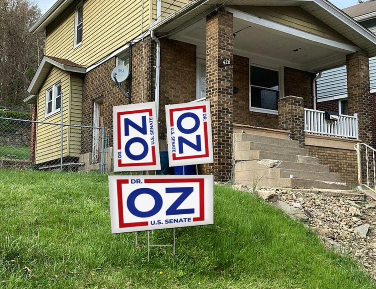 Using OZ campaign signs against OZ ... - Democratic Underground Forums