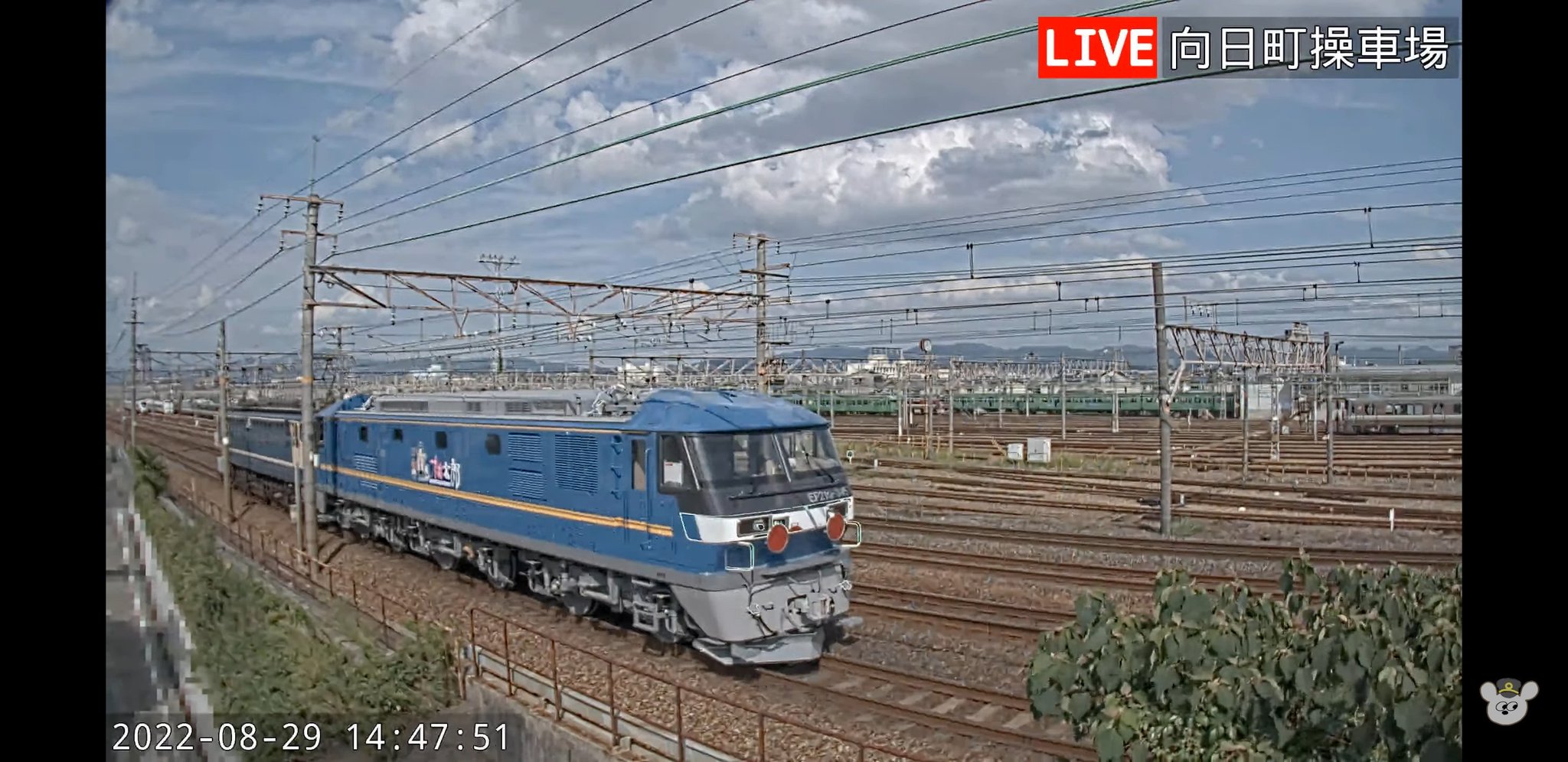 ピス on Twitter: "今日のスクショその⑨ ・9866列車(川車出場EF210形甲種輸送)EF65-2067+EF210-345計3枚 ・配6550列車EF510-11+(ﾑﾄﾞ ...