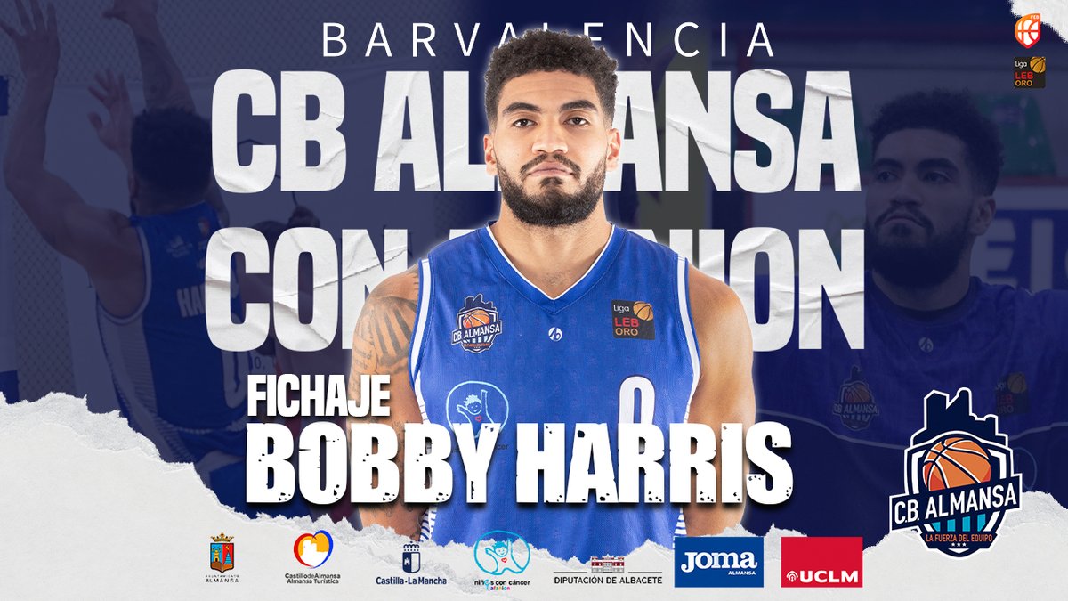 🇵🇷🇪🇸 BOBBY HARRIS Y CB ALMANSA VUELVEN A UNIR SUS CAMINOS – CANCHA LATINA