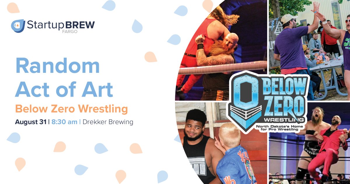 StartupBREW Fargo on Twitter: "Get ready for an incredible Random Act of Art! 💫 This week, we'll ...