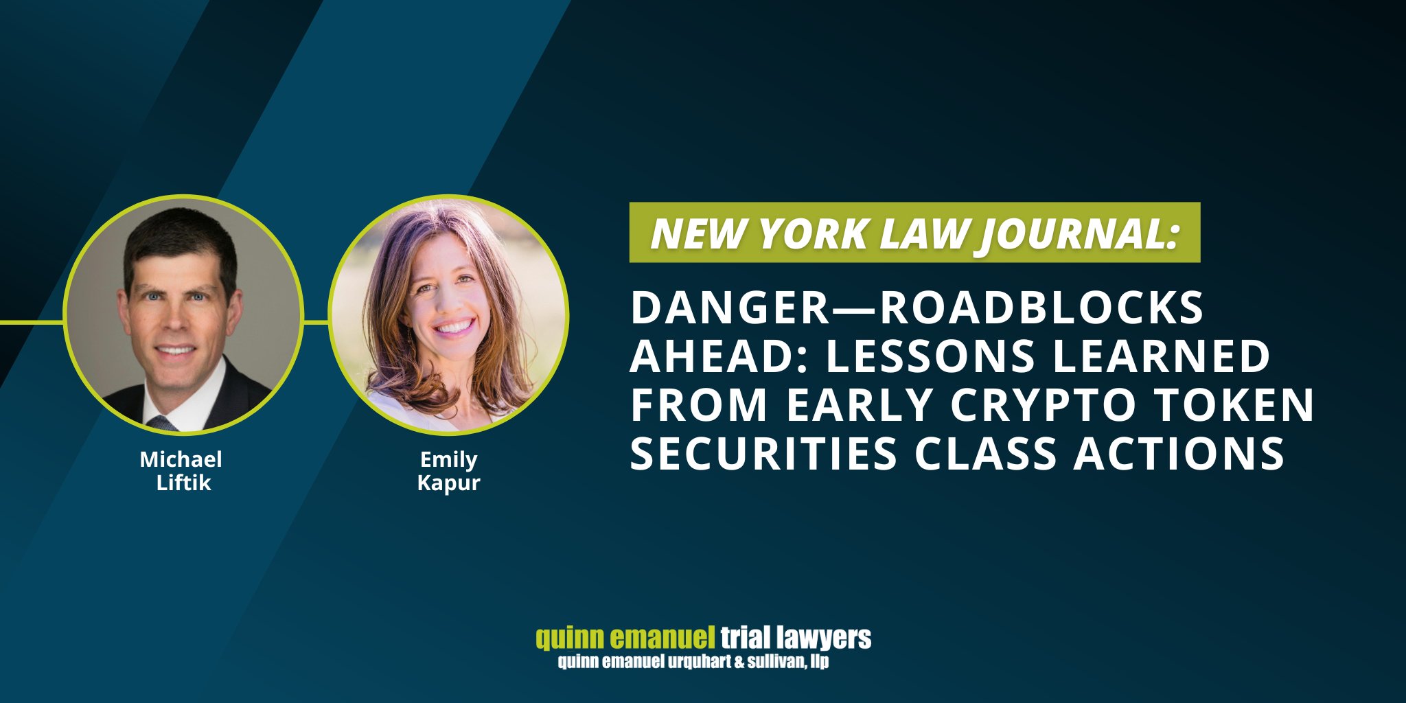 Quinn Emanuel Urquhart & Sullivan, LLP (@quinnemanuel) / Twitter