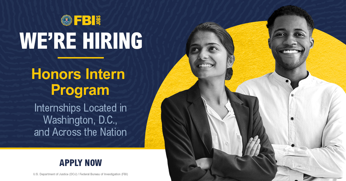 FBIJobs on Twitter: "In 10 weeks you could go from intern to #FBI employee. Apply for our Honors ...
