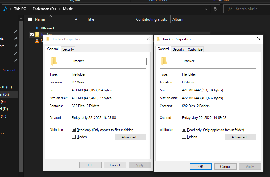 Enderman on Twitter: "Did you know that opening file/folder properties from within libraries ...