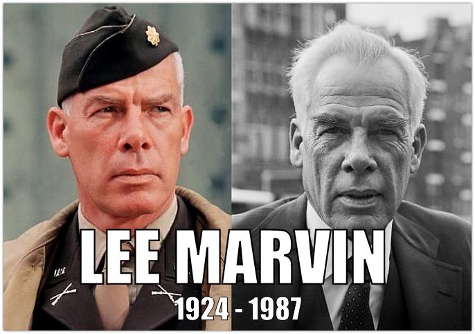Nostalgia on Twitter: "Pamiętamy ️.. 35 lat temu (29 sierpnia 1987) zmarł Lee Marvin ...