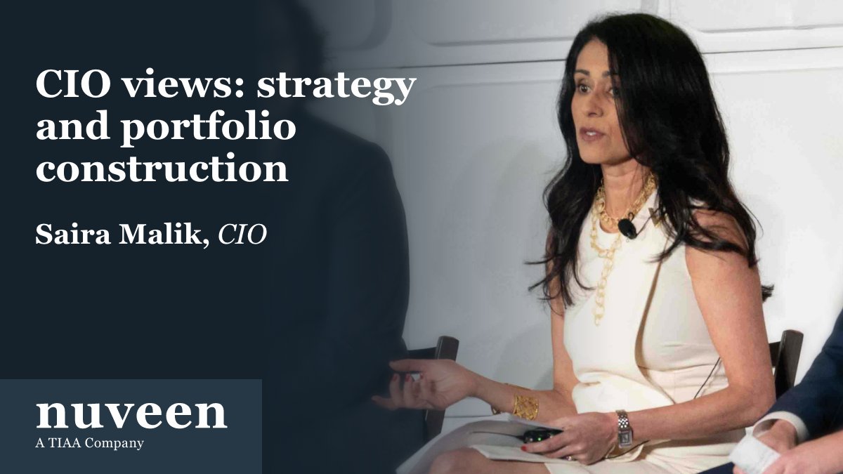 Nuveen, a TIAA company on Twitter: "Weekly commentary from CIO Saira Malik: “Bullseye on a bear ...