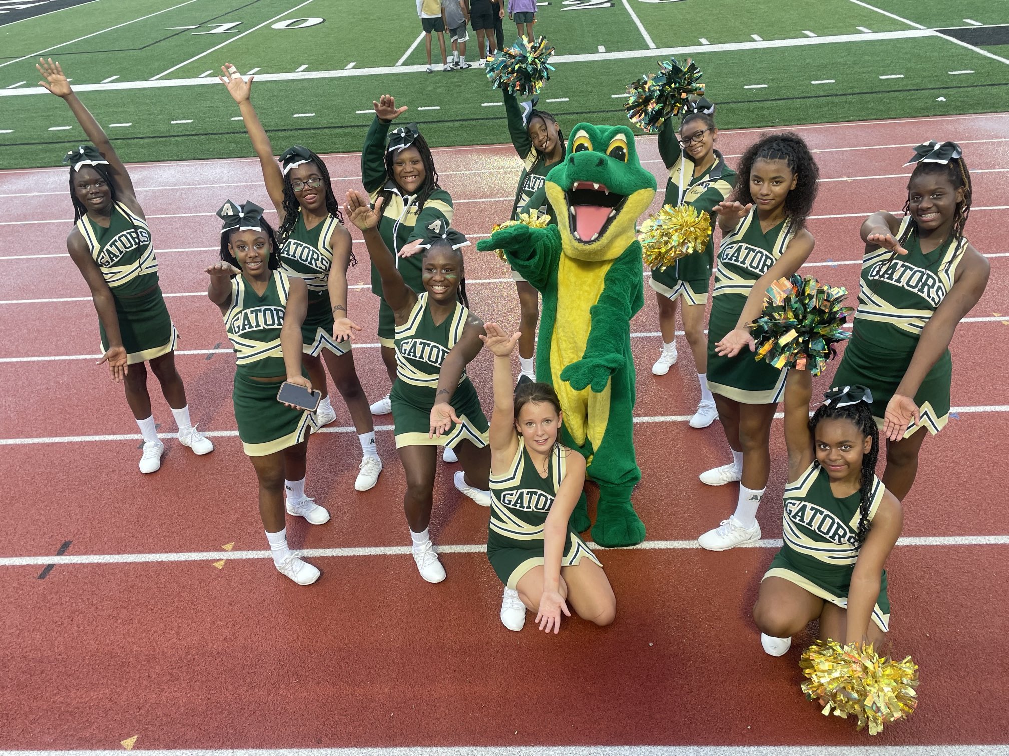 2022 Middle School Cheerleaders