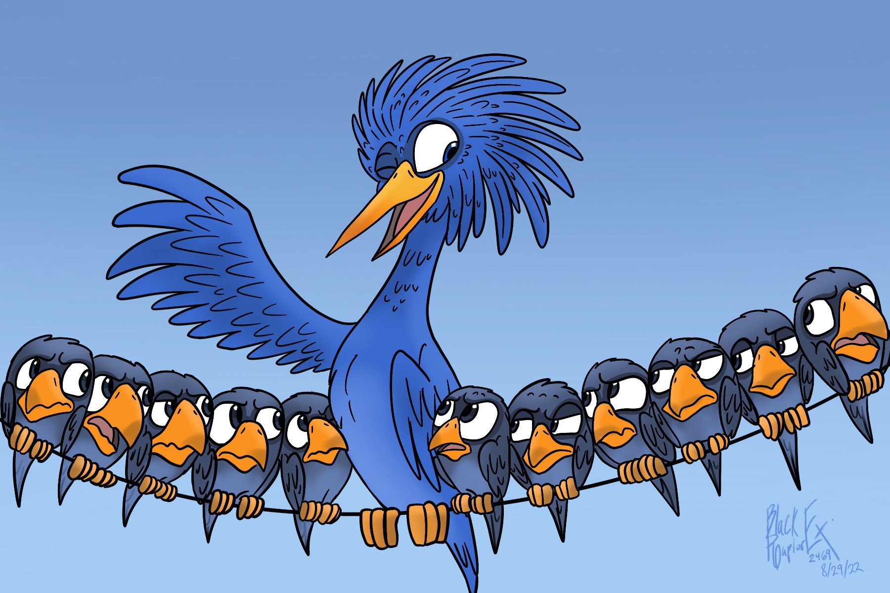 Birds On A Wire Pixar