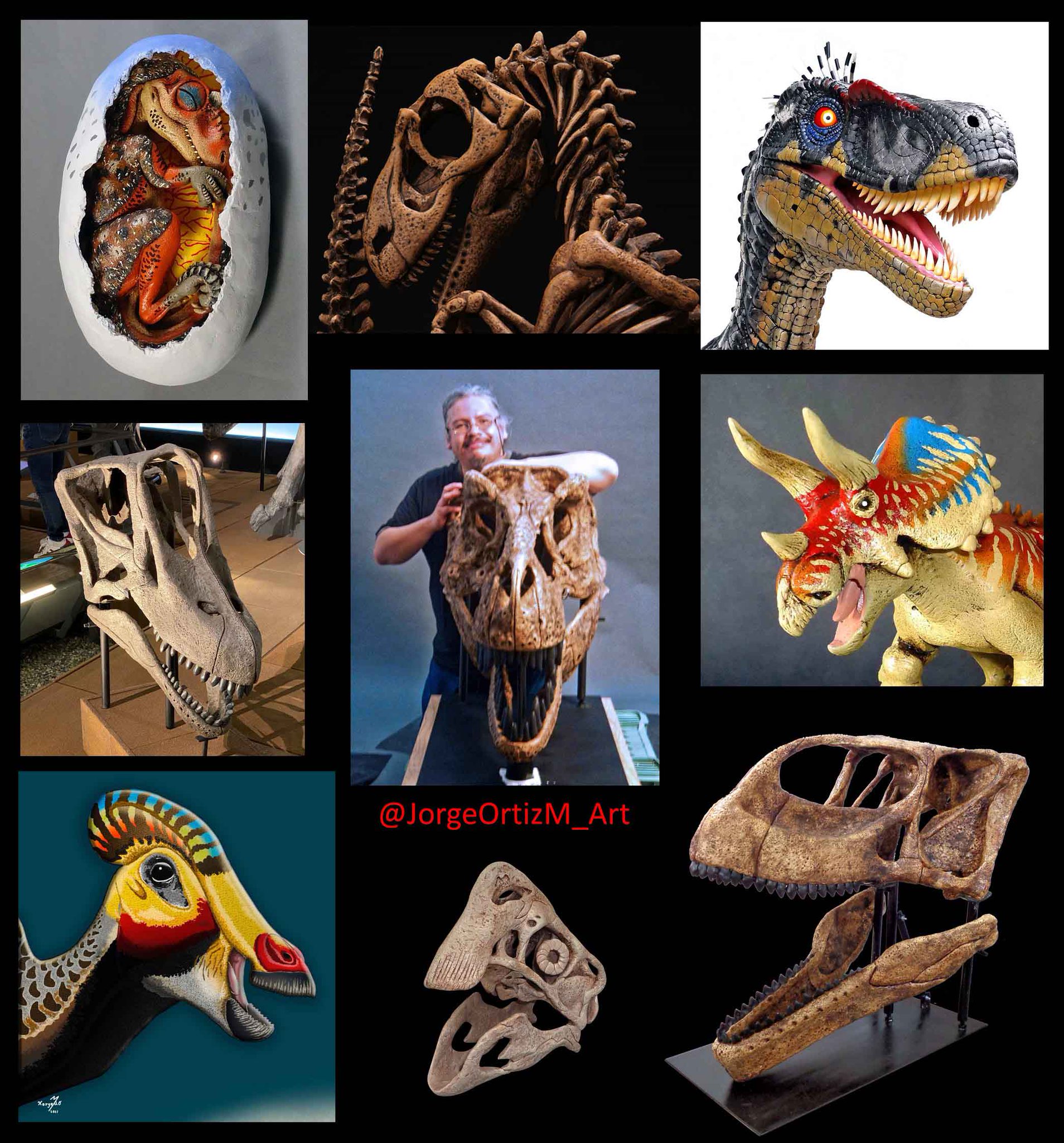 Jorge Ortiz Mendieta on Twitter: "Human and Dinosaurs Together #artistsontwitter #paleoart # ...