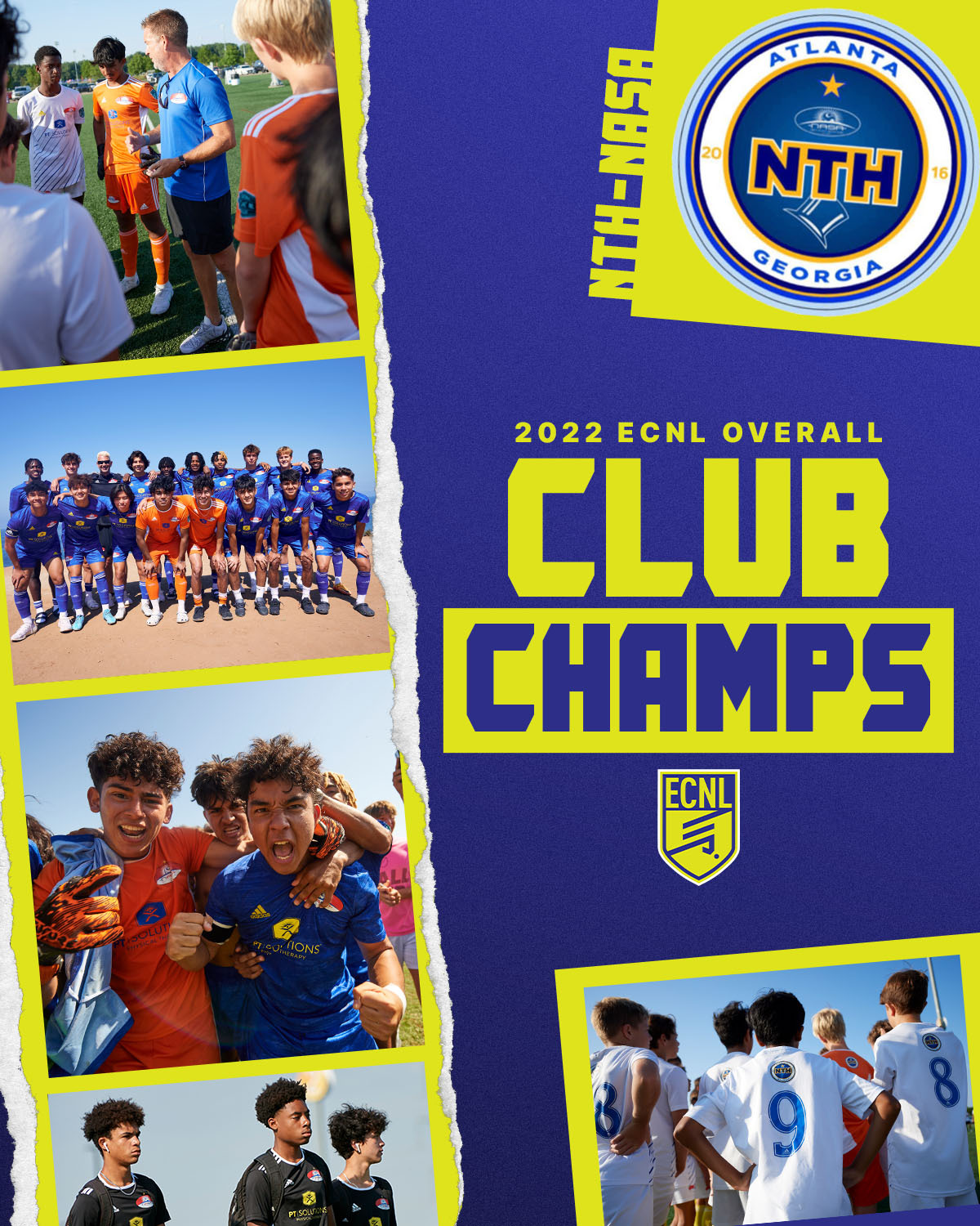 Nasa U12 Soccer Logo