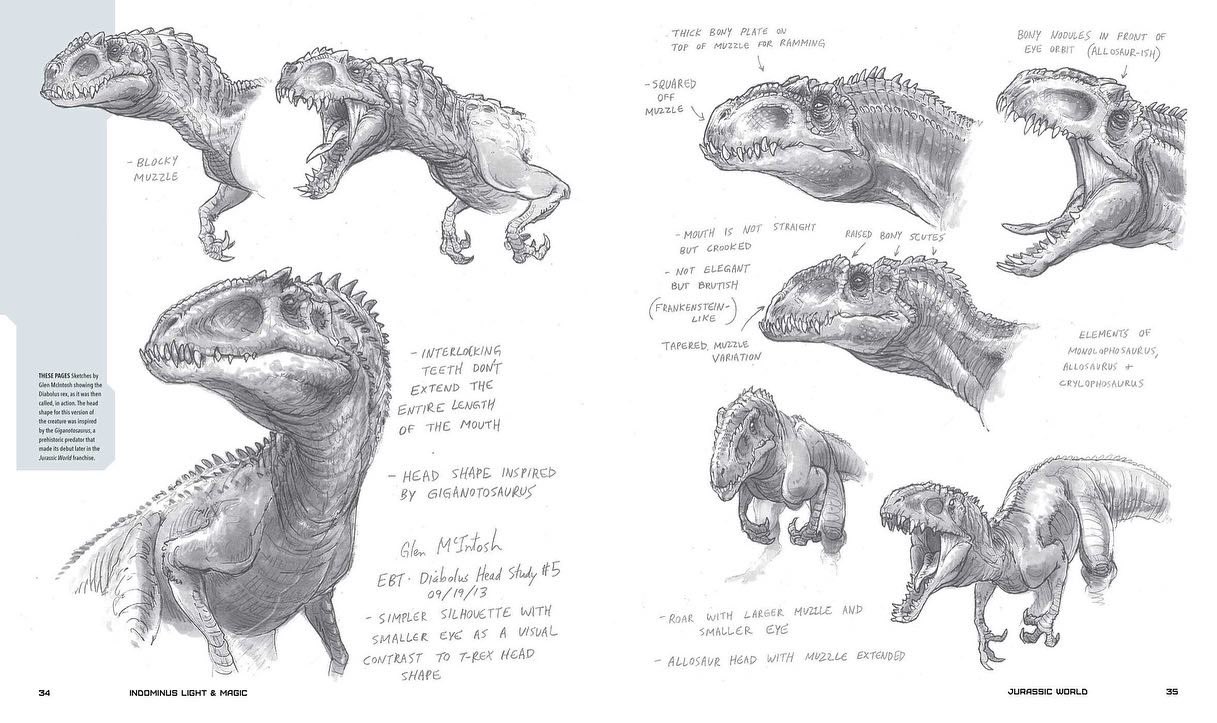 Vastatosaurus Rex Drawing