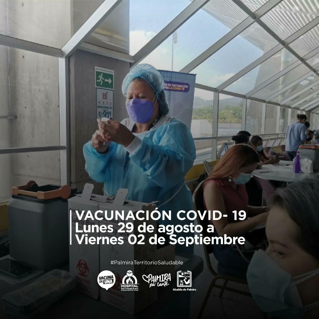 HROB on Twitter: "PROGRAMACIÓN VACUNACIÓN COVID-19 Lunes 29 de agosto a viernes 2 de septiembre ...
