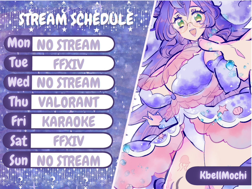 KbellMochi (EN/JP VTuber) on Twitter: "Hewwo cuties! KbellMochi here to drop off this week's ...