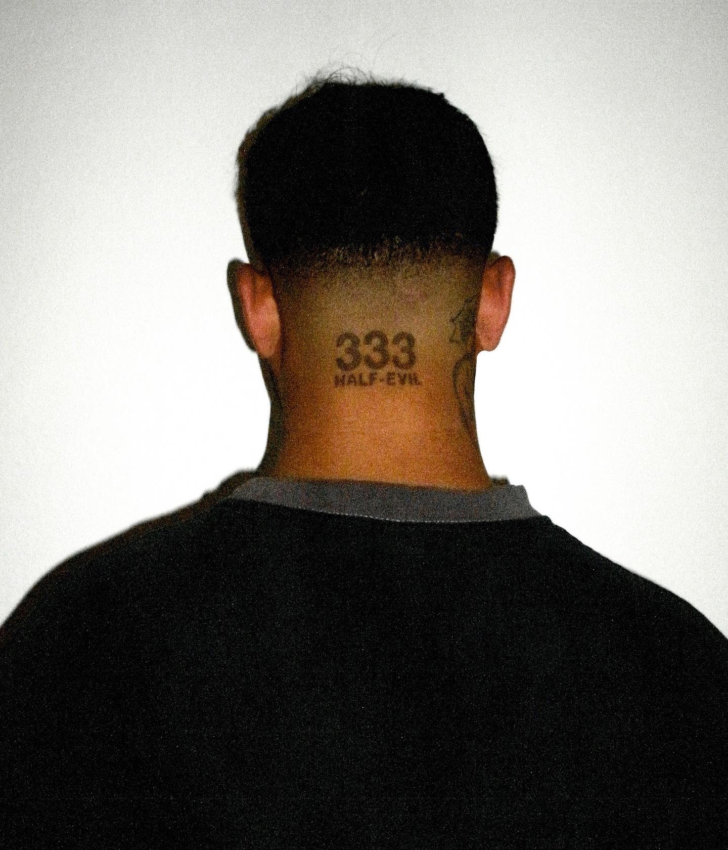 333 neck tattoo - Bronctattooaus.com