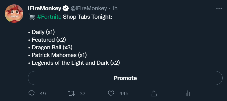 iFireMonkey on Twitter: "To kinda expalain this better, the shop tab tweet from earlier is still ...