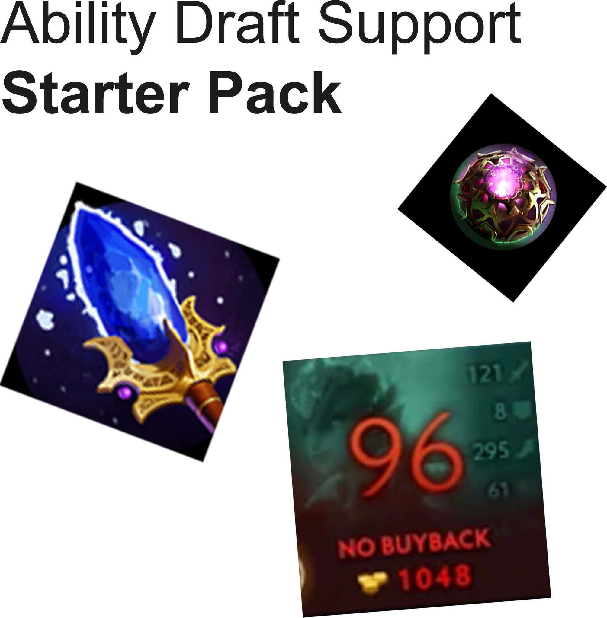 Reddit Dota 2 on Twitter: "Ability Draft Support Starter Pack - /u/slapdashjesse https://t.co ...