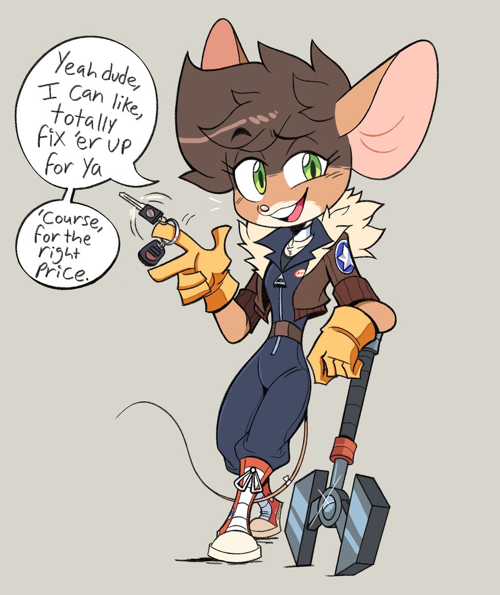 「smug mouse monday 」|Andy Ayalaのイラスト