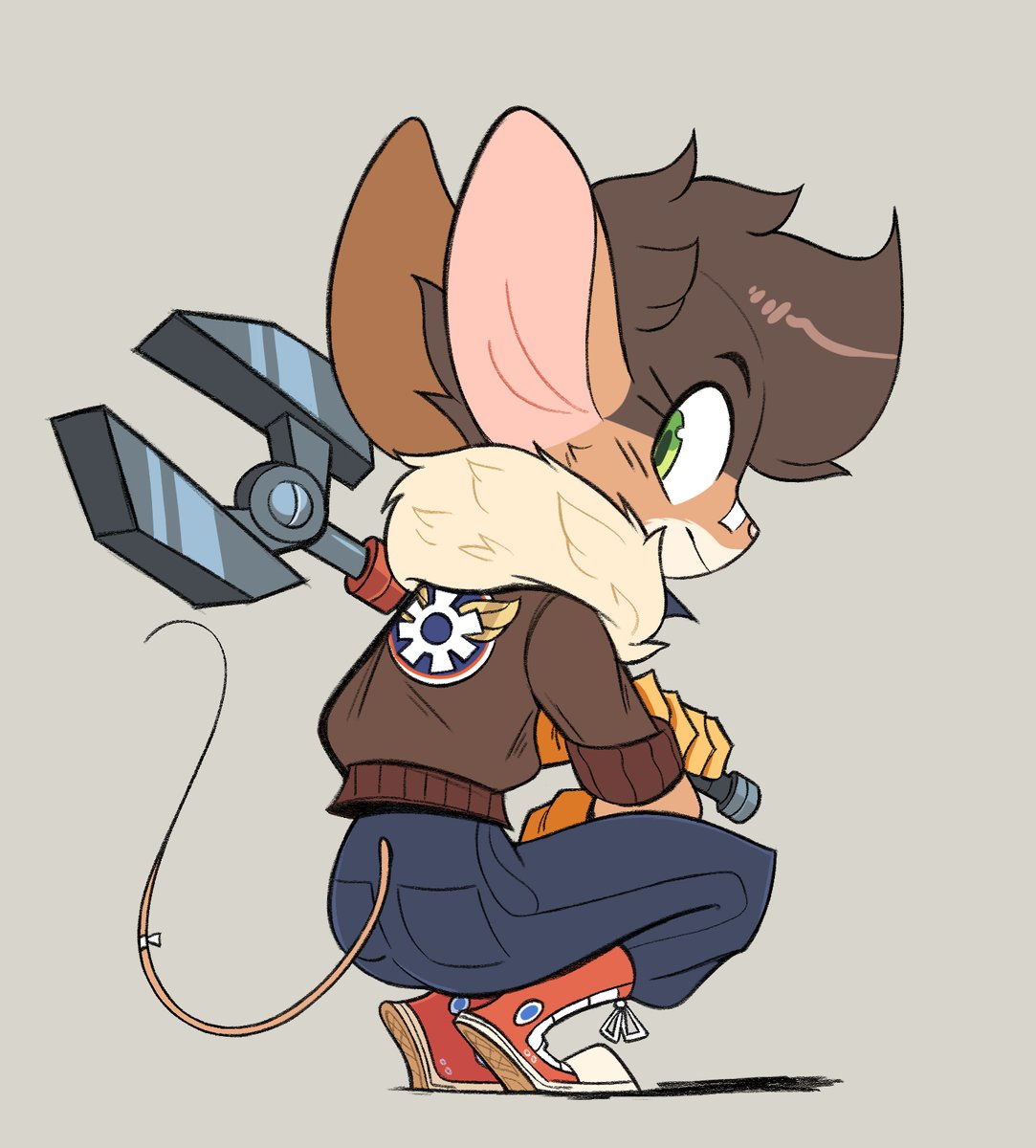 「smug mouse monday 」|Andy Ayalaのイラスト
