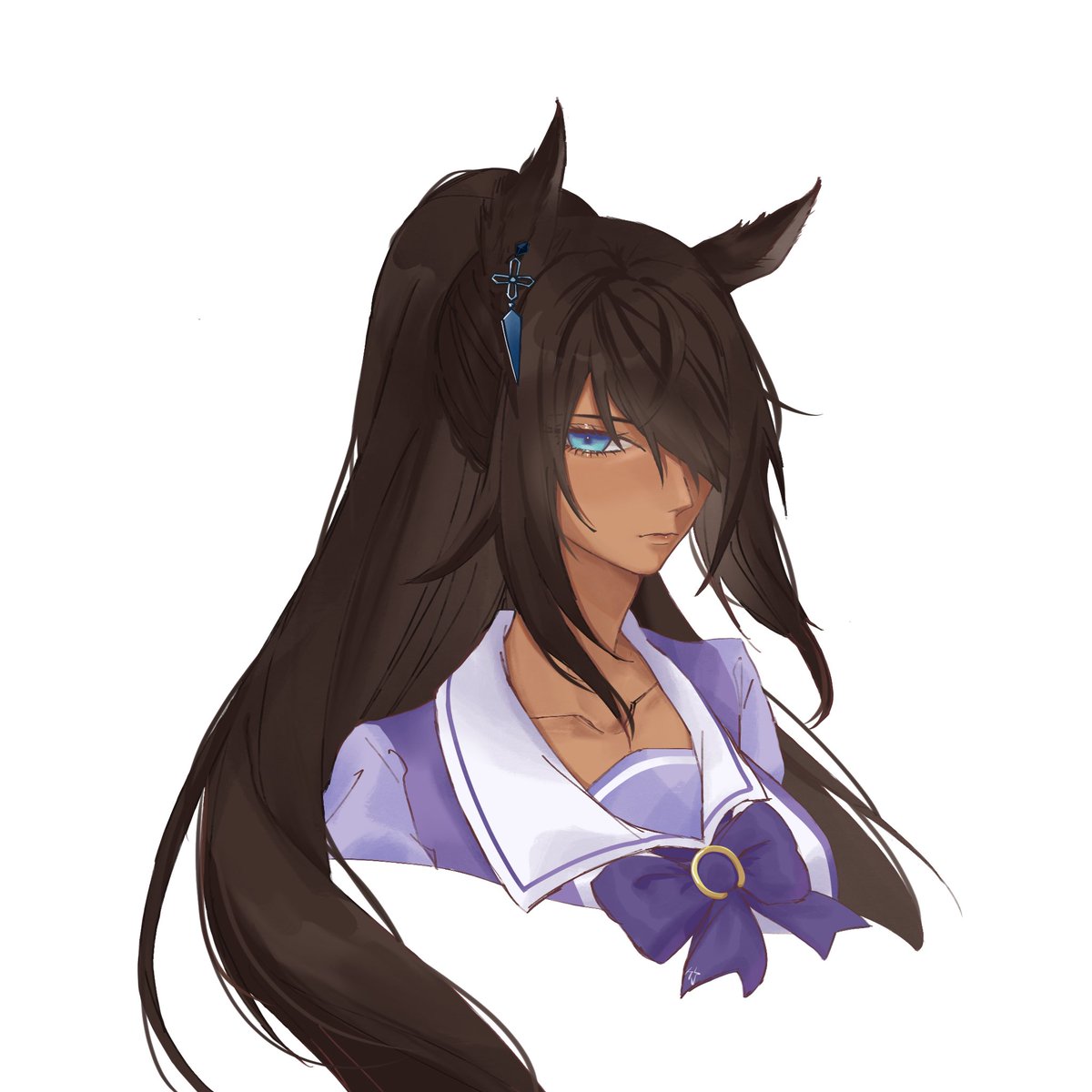 ウマ娘「シンボリクリスエス #ウマ娘 」|柳竹のイラスト