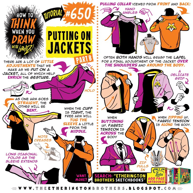 Etheringtonbrothers On Twitter Putting On Jackets Pt 2 From The Howtothinkwhenyoudraw