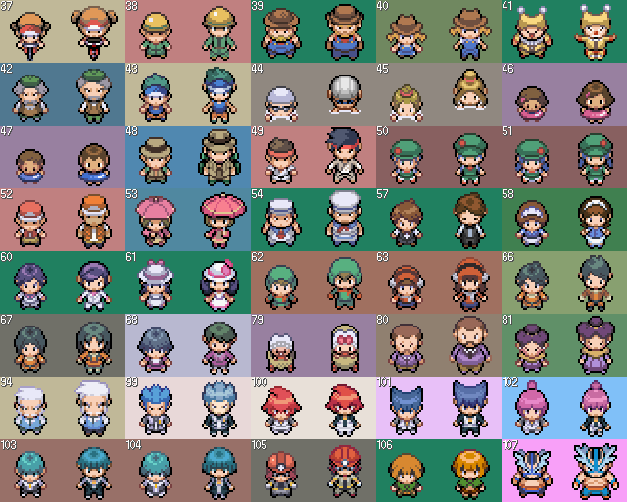 Pokemon Sprites Gen 5